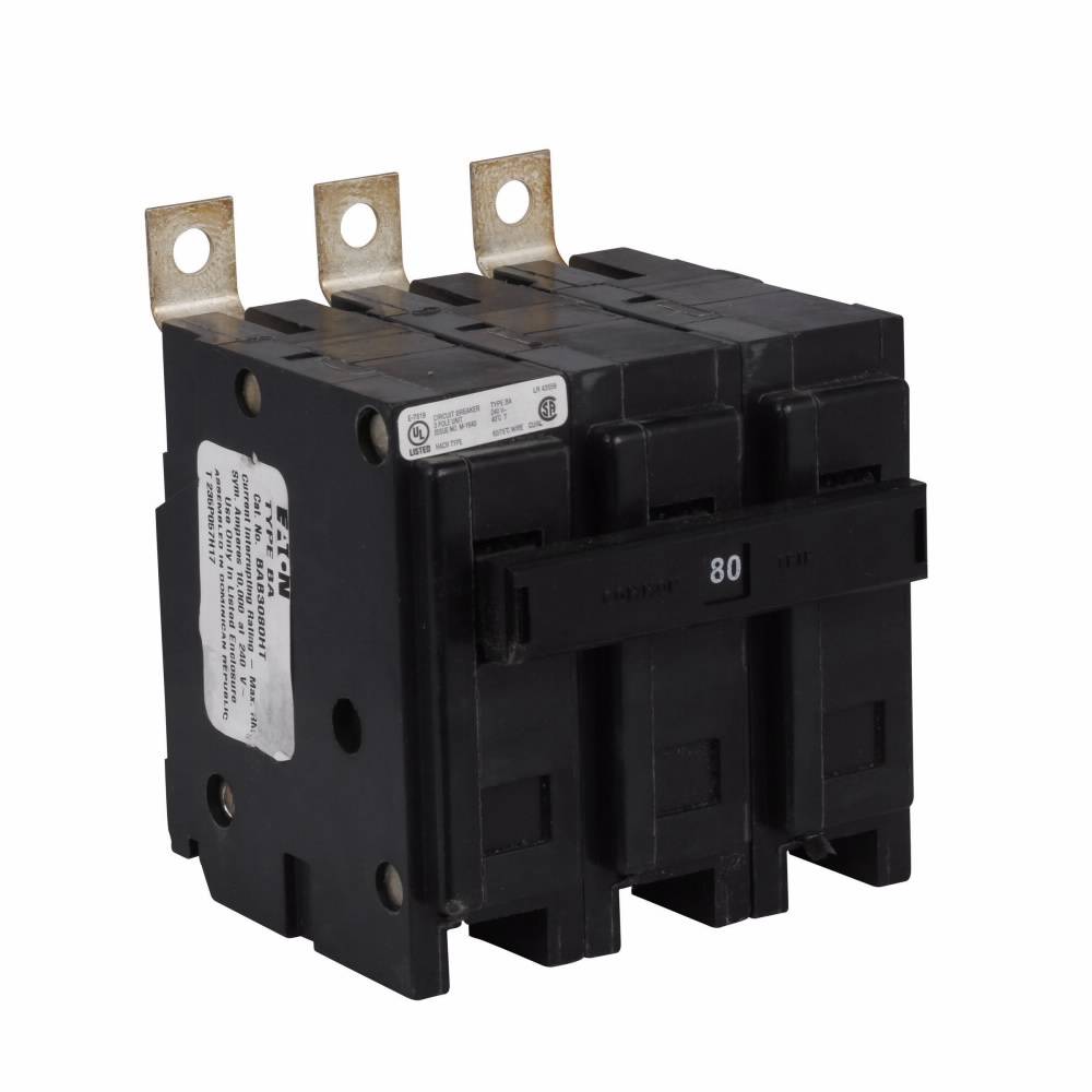 EATON QuickLag® BAB3100H Type BAB Miniature Circuit Breaker, 240 VAC ...