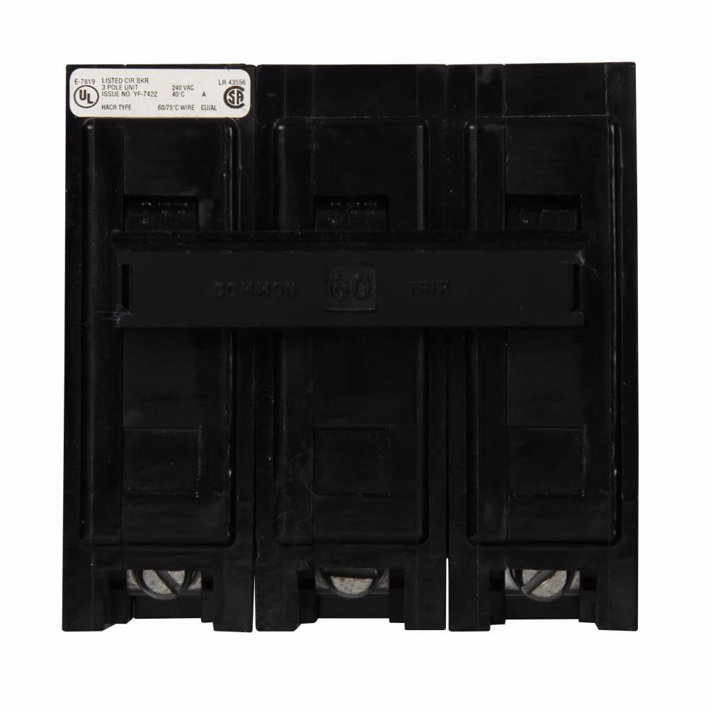 EATON QuickLag® BAB3060H Type BAB Miniature Circuit Breaker, 240 VAC ...