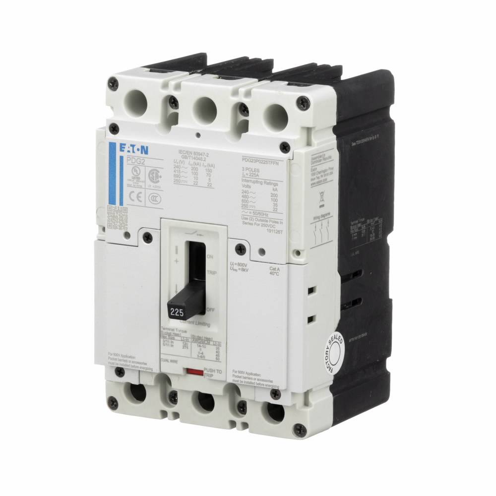 EATON Power Defense™ PDG23M0035TFFK Molded Case Circuit Breaker, 600 ...