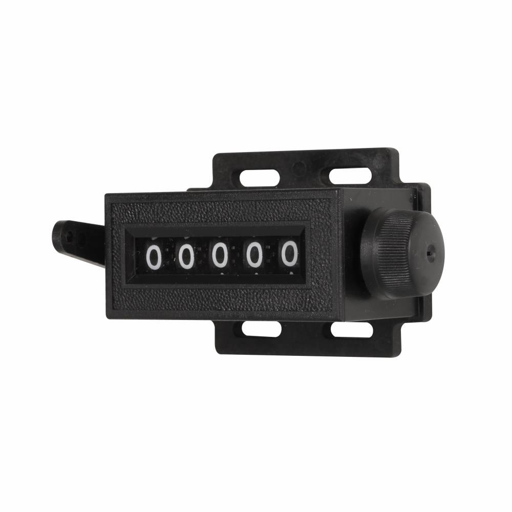 EATON 5-X-1-1-L X Series Counter Totalizer, 5 Digits, White-On-Black ...