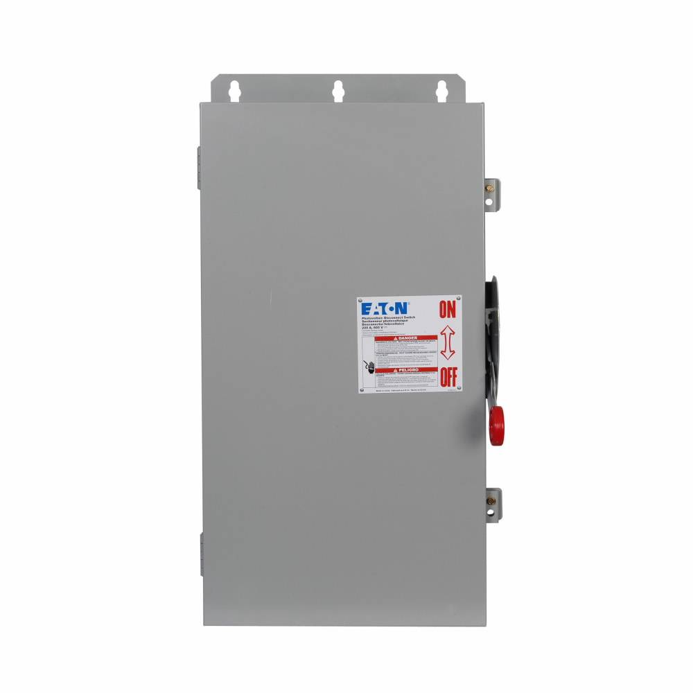 EATON DCU3064FPM Heavy Duty Ungrounded System Solar DC Disconnect, 600 ...