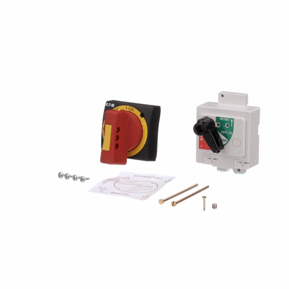 EATON PDG1XHMDS Standard Lockable Handle, 1/3R/4/4X/12 NEMA Rating, Rotary Handle/Operation, For ...