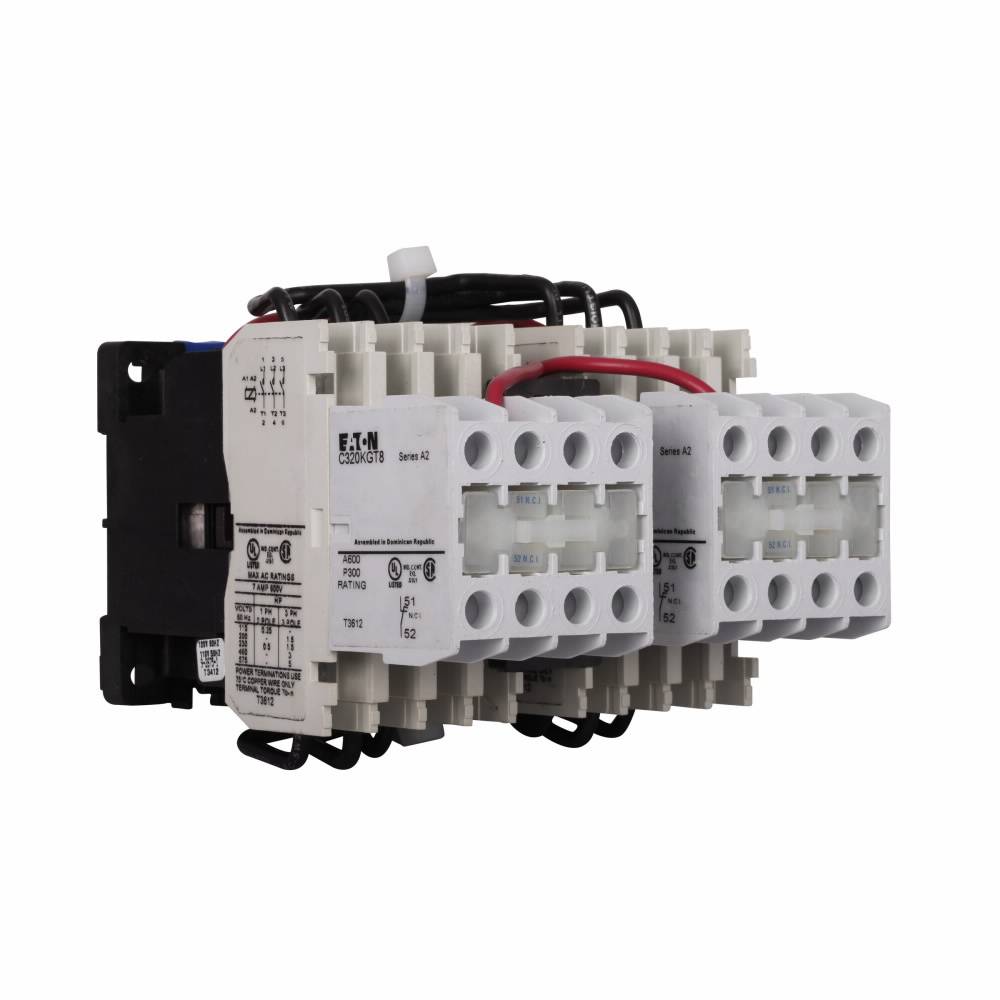 EATON CE55DN3LB Freedom Reversing IEC Contactor, 380/415 VAC V Coil, 18 ...