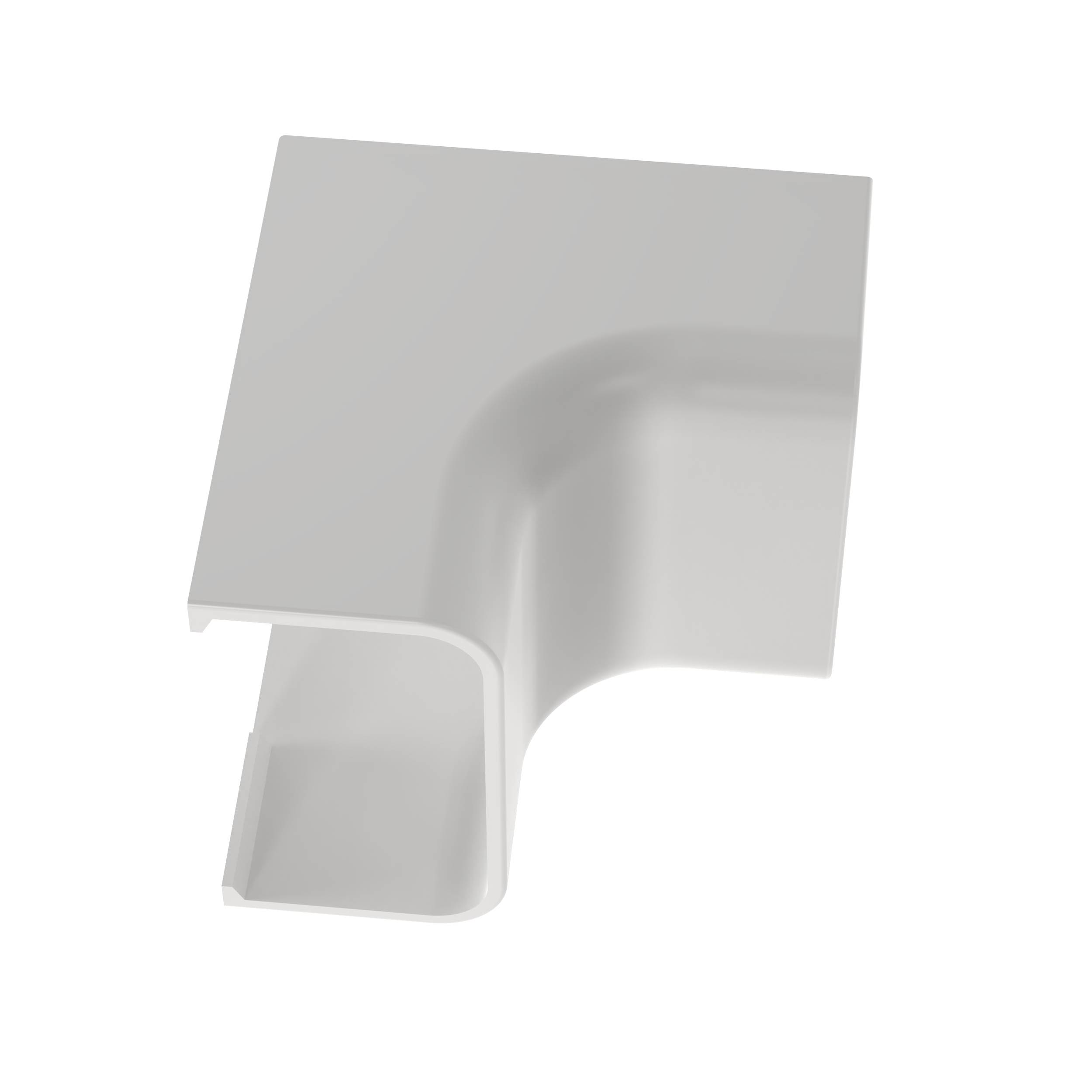 Panduit® Pan-Way® ICF10WH-X Low Voltage Inside Corner Fitting, For Use ...