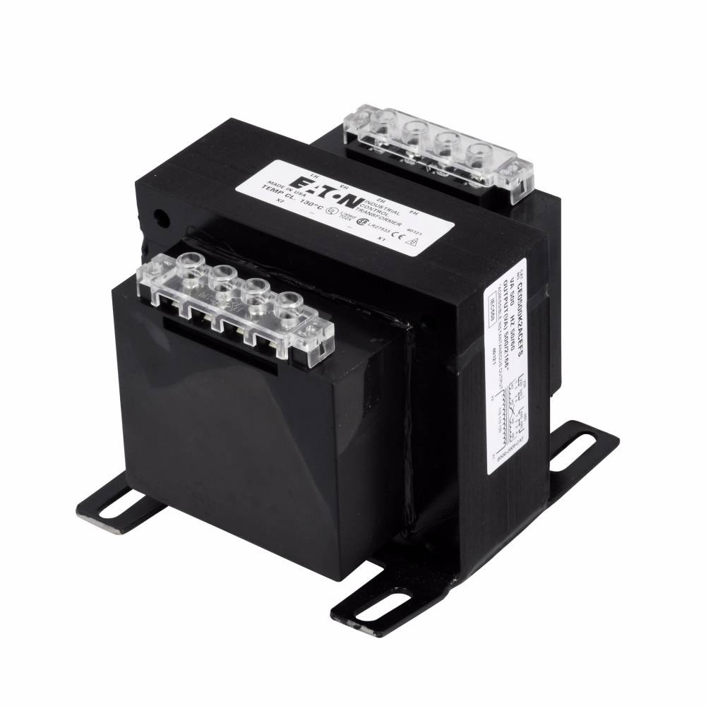EATON C0350EBHFBFS Type MTE Control Transformer, 277 V Primary, 120 V ...