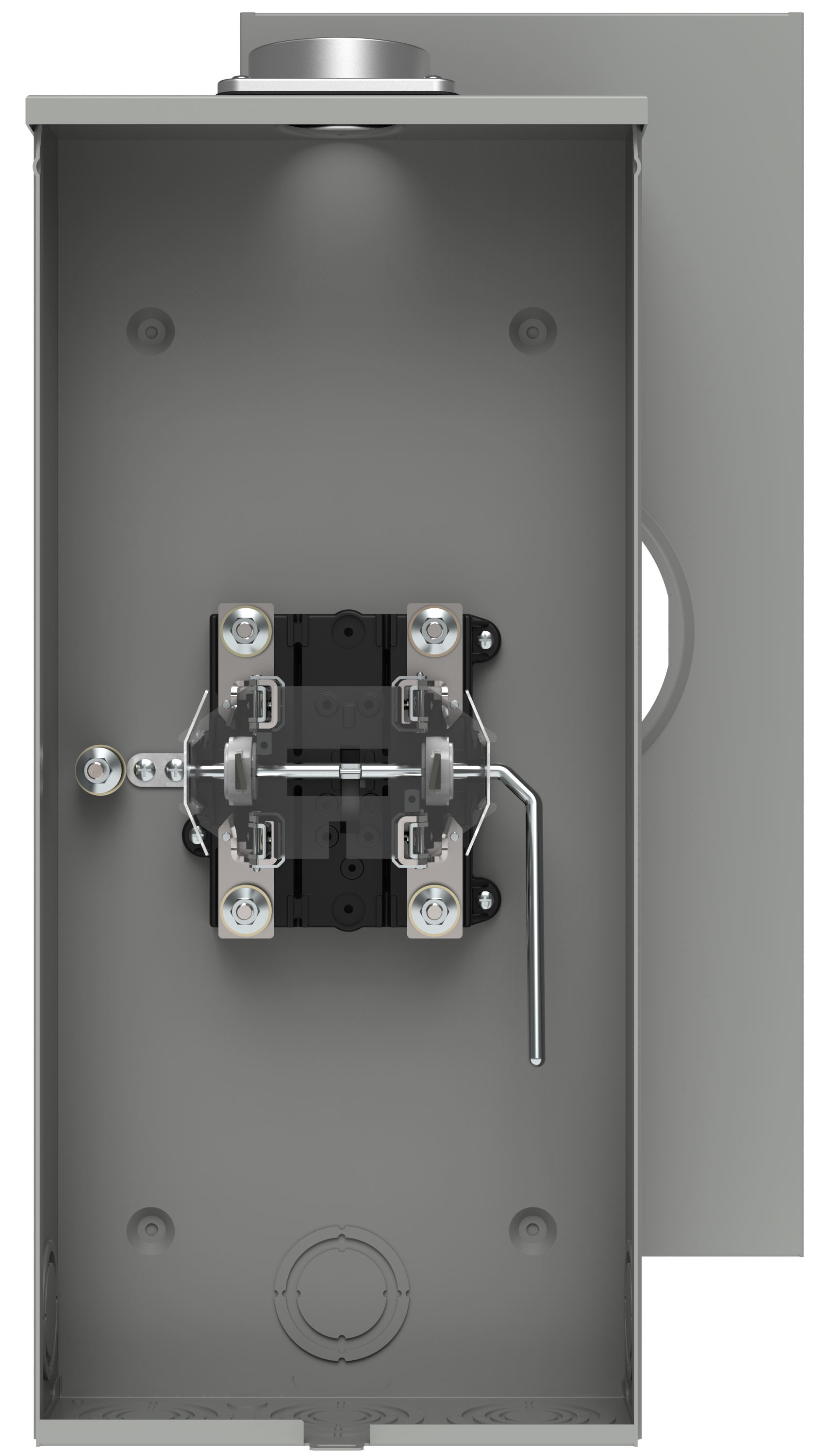 Siemens TALON® 47644-02LG Type HQ Meter Socket, 600 VAC, 320 A, 1 Phase