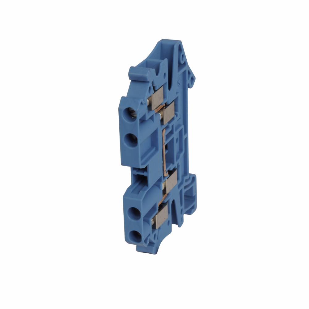 EATON XBUT4D22BU IEC-XB 4-Wire Multi-Conductor Terminal Block, 500 VAC ...