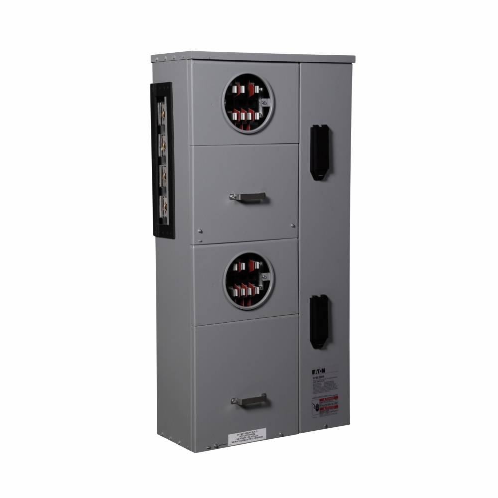 EATON 37SS220R 2-Safety Socket Plug-In Meter Stack Module With Ring ...