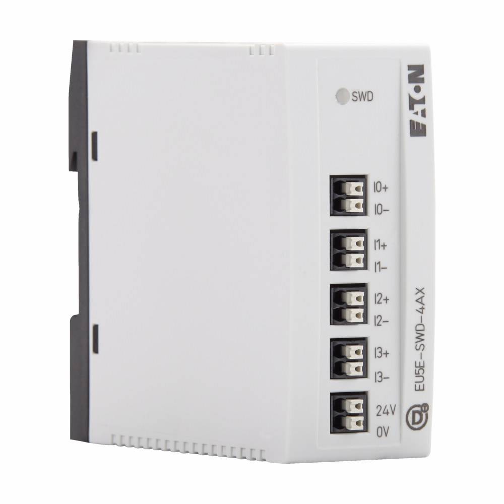 EATON EU5E-SWD-4AX 8-Pole Input/Output SmartWire Pilot Device Module, 4 ...
