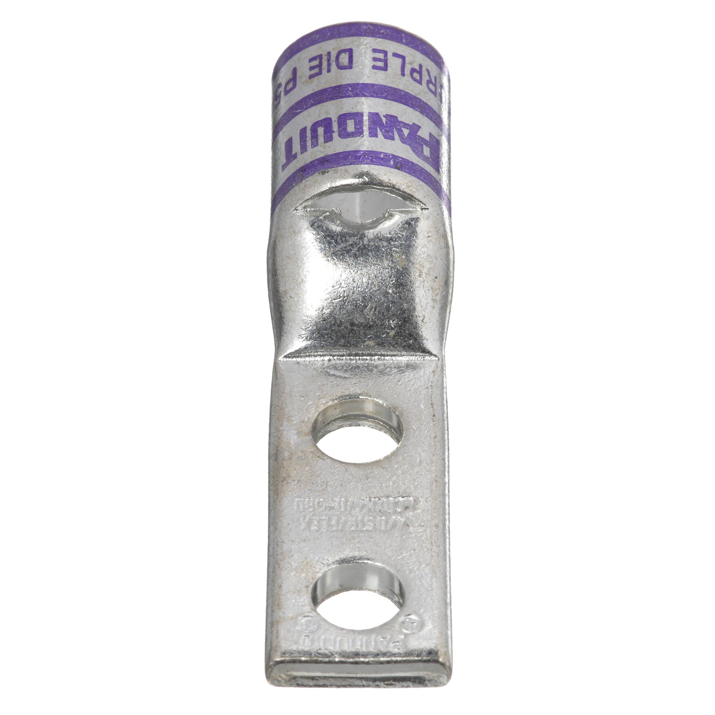 Panduit® Pan-Lug™ LCDXN4/0-38D-X 2-Hole Compression Connector Lug, 4/0 ...