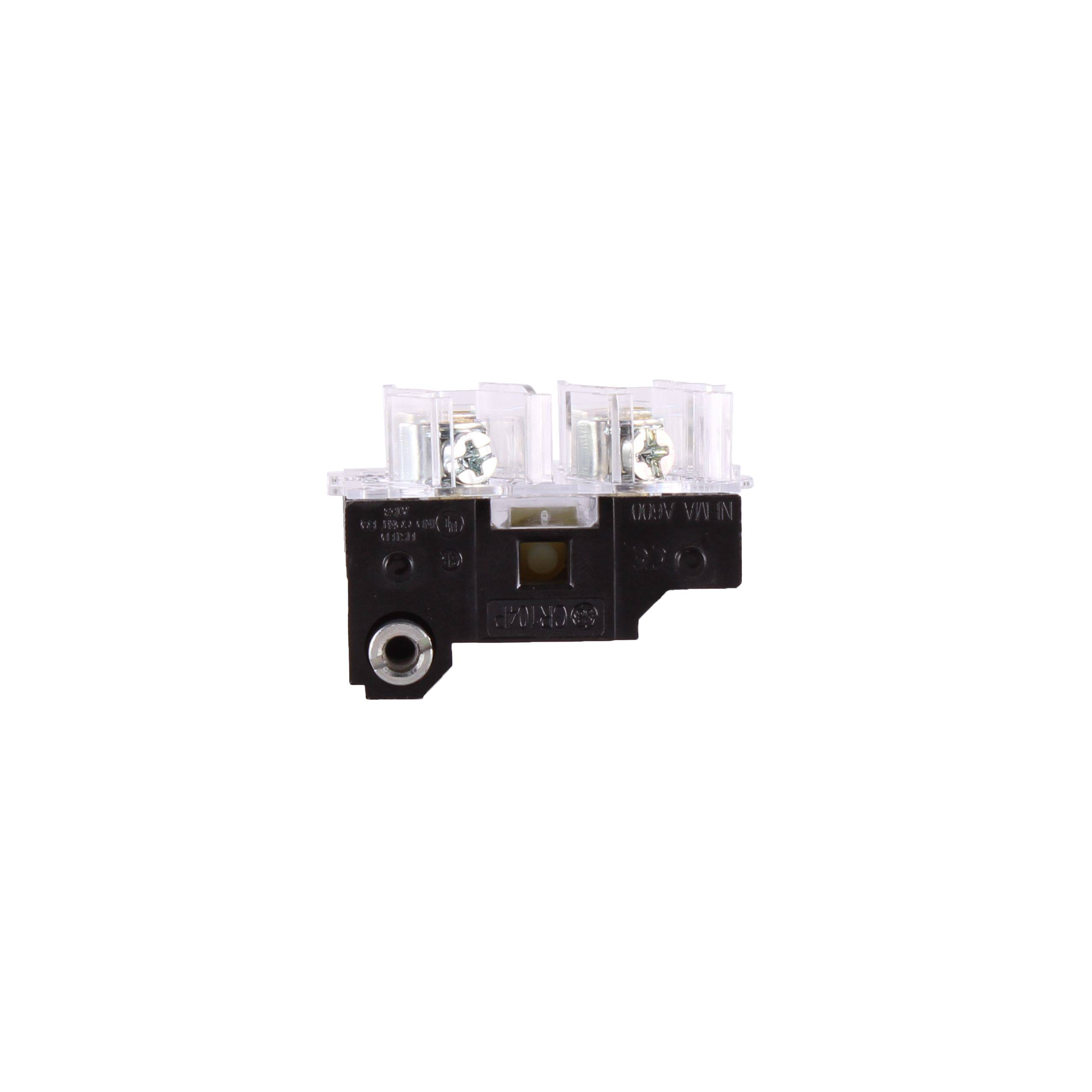 GE CR104PXC91 Standard Contact Block, 30.5 mm, 1NC-1NO Contact, 10 A at ...