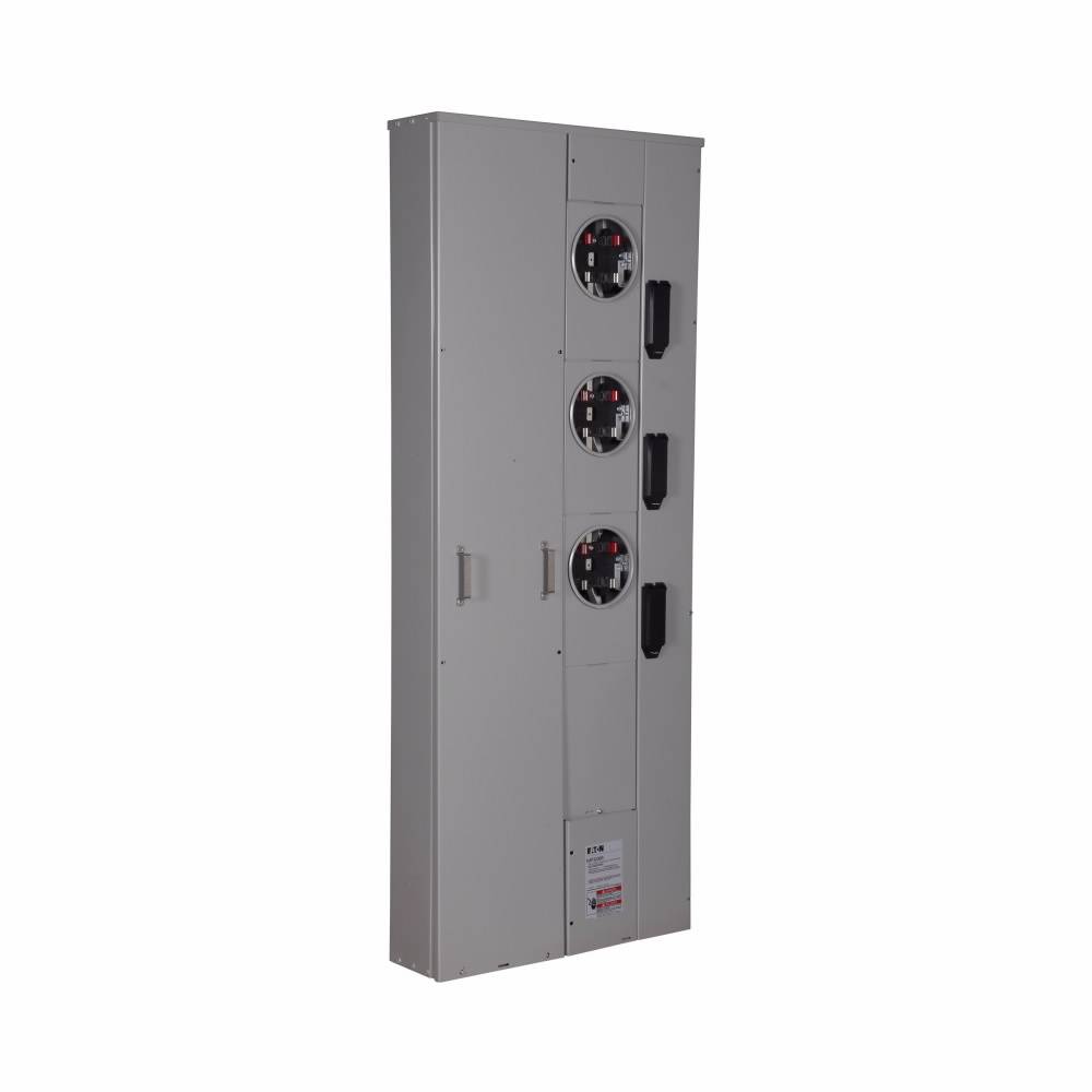 EATON 1MP3206R 3-Wire Group Metering Meter Pack, 200 A Self-Contained ...