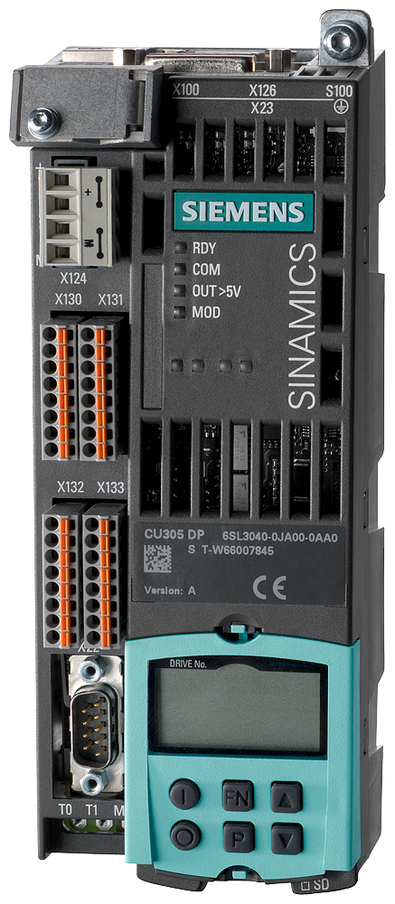 Siemens SINAMICS S110 6SL30400JA020AA0 Control Unit With Can-Bus ...