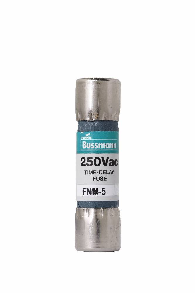 Bussmann Fusetron™ FNM-5 Low Voltage Supplemental Time Delay Midget ...