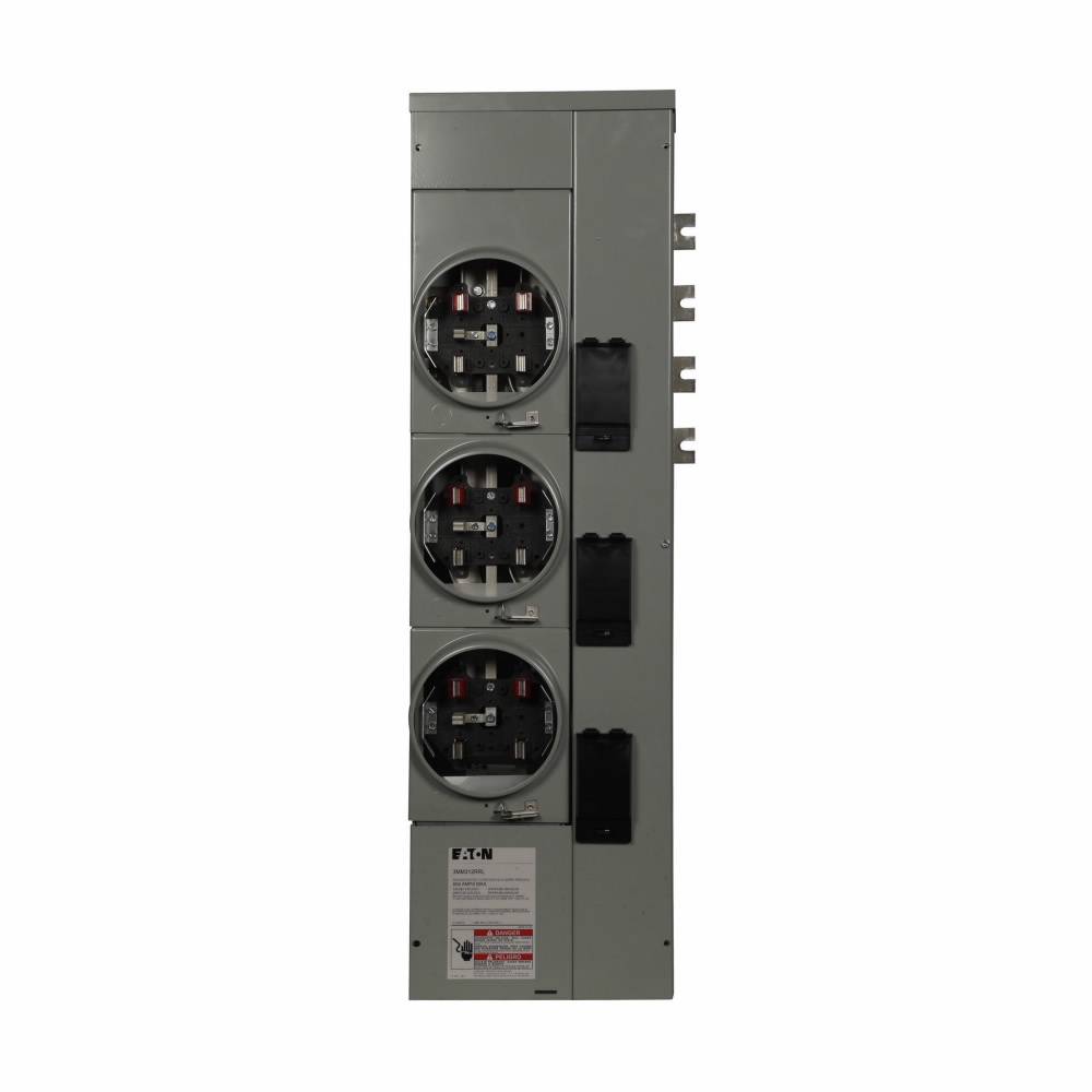 EATON 3MM312RRL 5-Jaw 3-Socket Multiple Metering Meter Stack Module ...