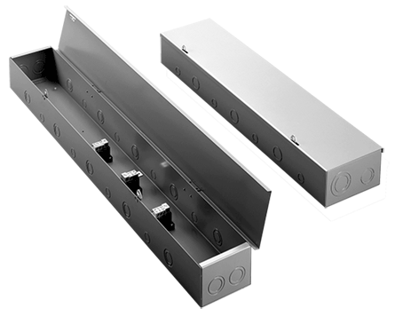 Hoffman AST4224R S90T Splitter Trough, 225 A, 4 Wires, NEMA/EEMAC Type ...