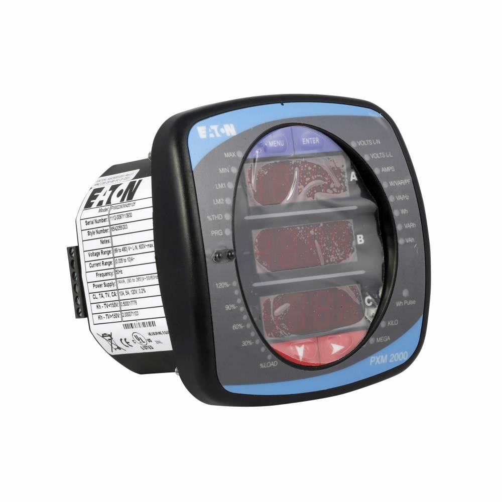 EATON PXM2260MA65115-3A Power Quality Meter With Integral Display, 90 ...
