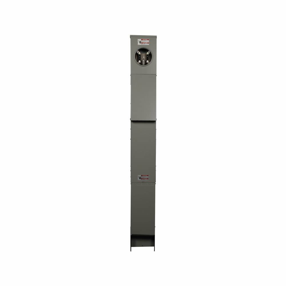 EATON CHMPTZ 4-Circuit Ring Metered Power Outlet Pedestal, NEMA 3R ...