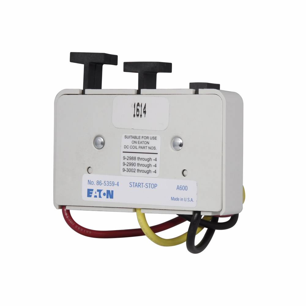 EATON 86-5359-4 Selector Switch, For Use With C361, C371 and C400 ...