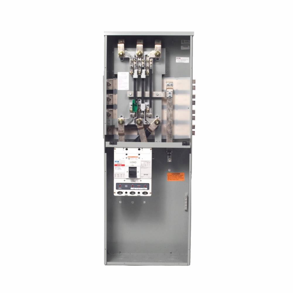 EATON 37MM140R1240K 7-Jaw Meter Stack Module, 208Y/120 VAC, 400 A, 3 ...