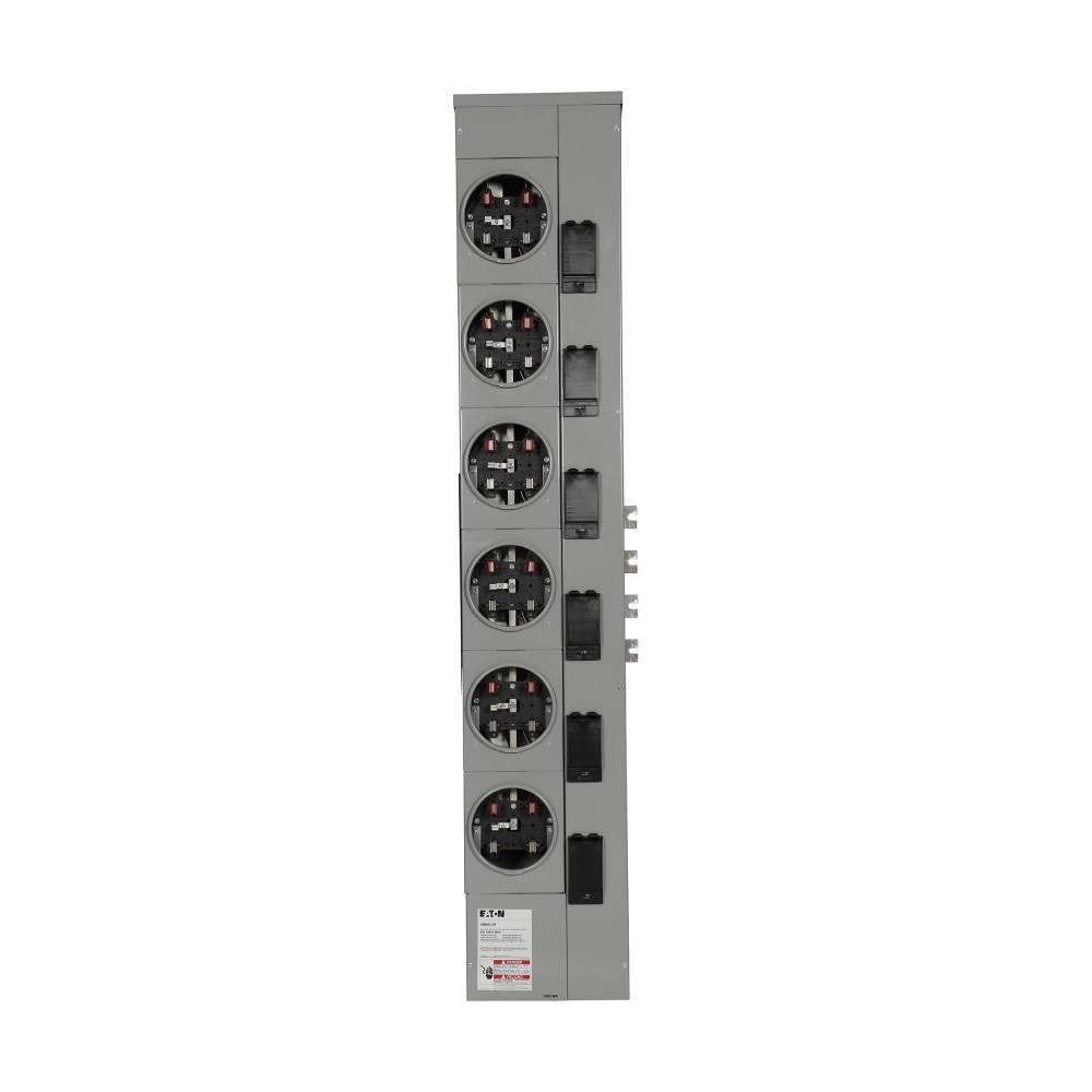 EATON 3MM612R12C 6-Meter 5-Jaw Multiple Metering Meter Stack Module ...