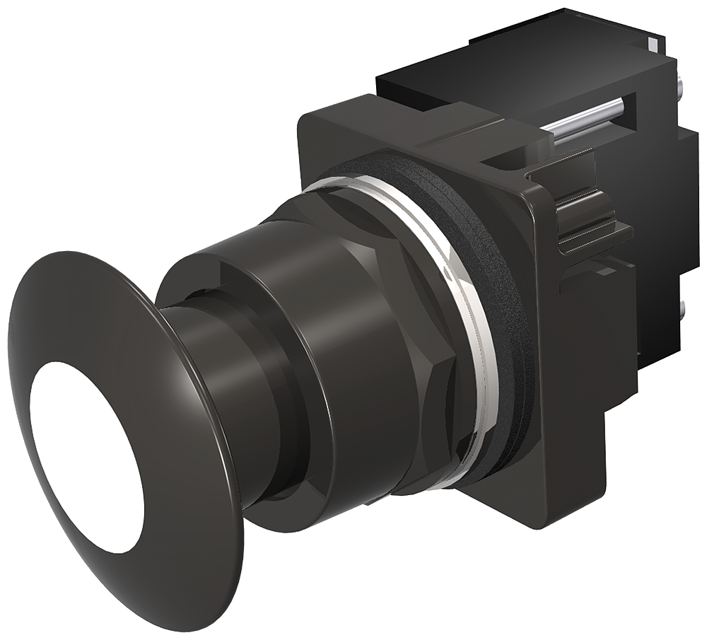 Siemens 52BP2CB Command 52 Round Illuminated Push-Pull Complete Unit ...