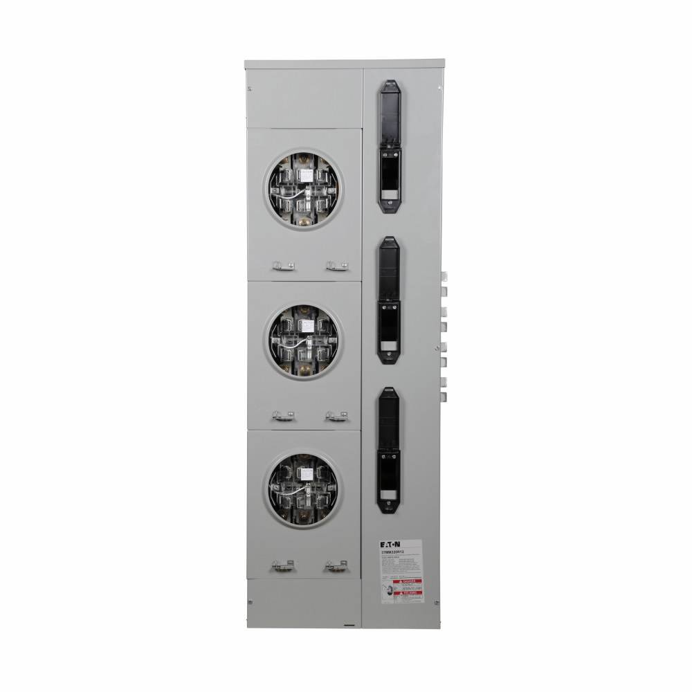 EATON 37MM320R12NY 3-Meter 7-Jaw Multiple Metering Plug-In Meter Stack ...
