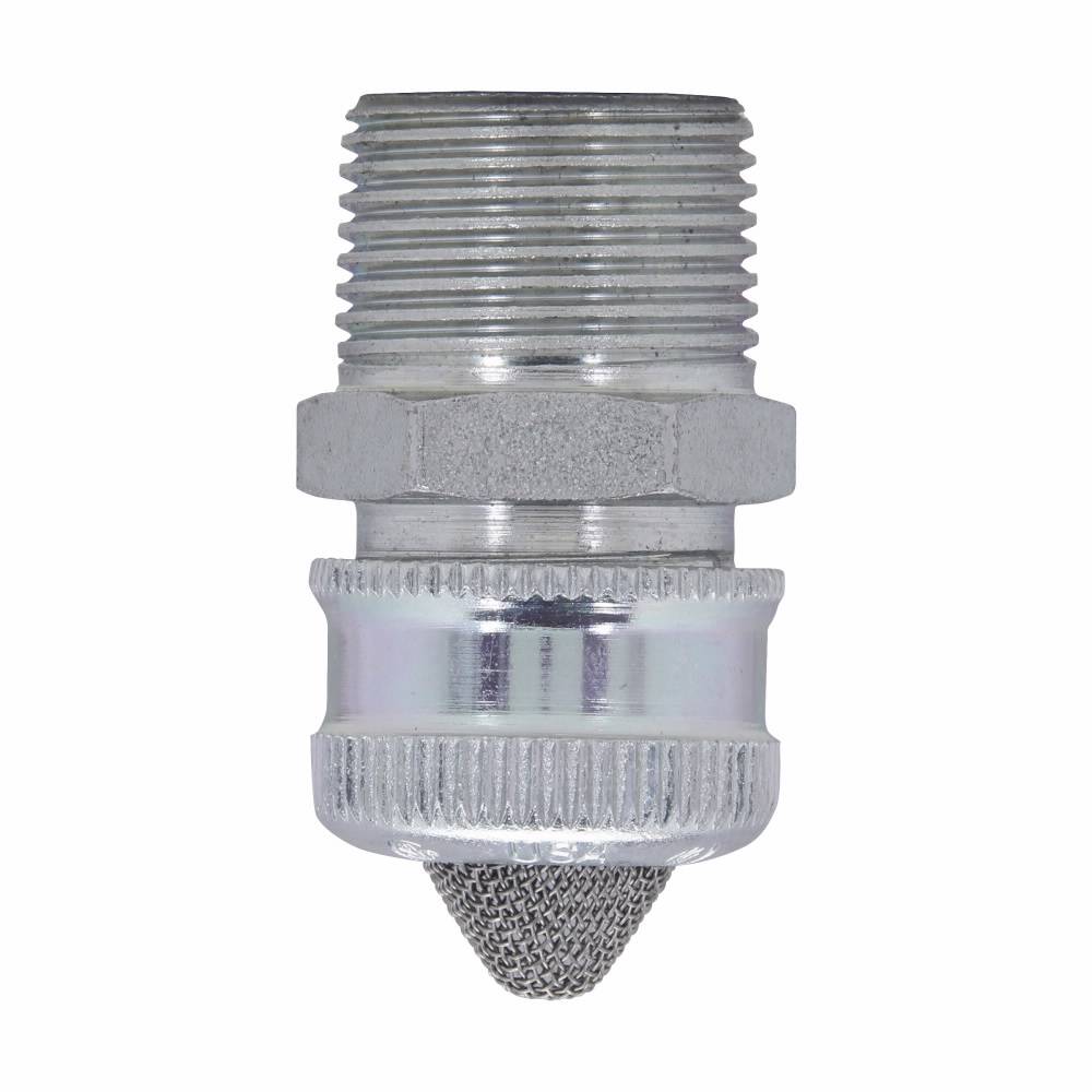 EATON Crouse-Hinds CD2 Straight Conduit Drain, 3/4 in MNPT, For Use ...
