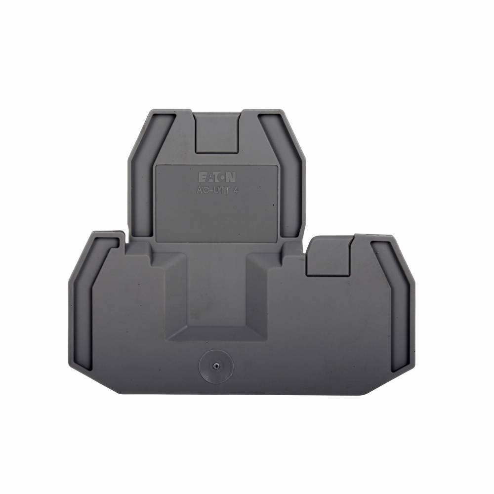 EATON XBACUTT4 1-Tier Feed-Through Terminal Block End Cover, For Use ...