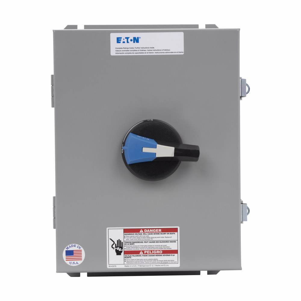 EATON ER53080UG R Series Enclosed Non-Fusible Rotary Disconnect Switch ...