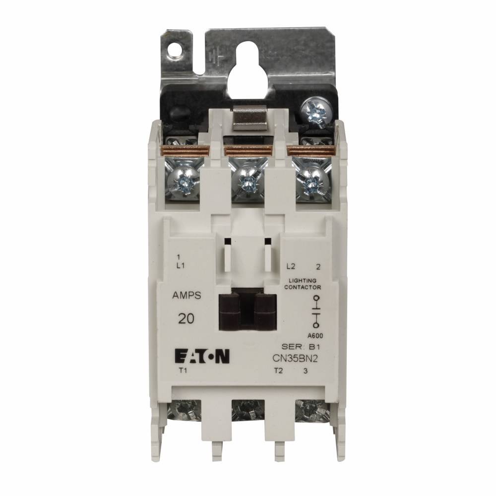 EATON CN35BN2TB CN35 Electrically Held Lighting Contactor, 24 VAC Coil ...