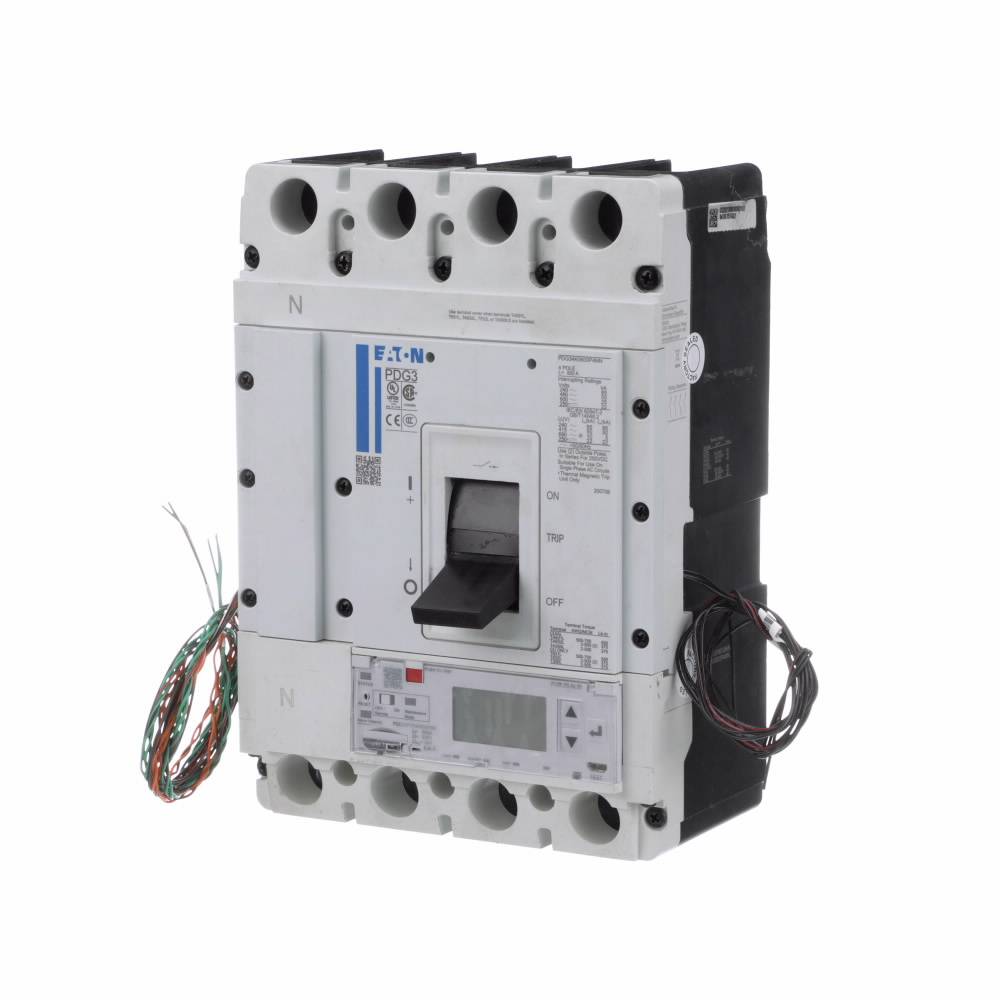 EATON Power Defense™ PDF34GH400D4MK Molded Case Circuit Breaker, 600 ...