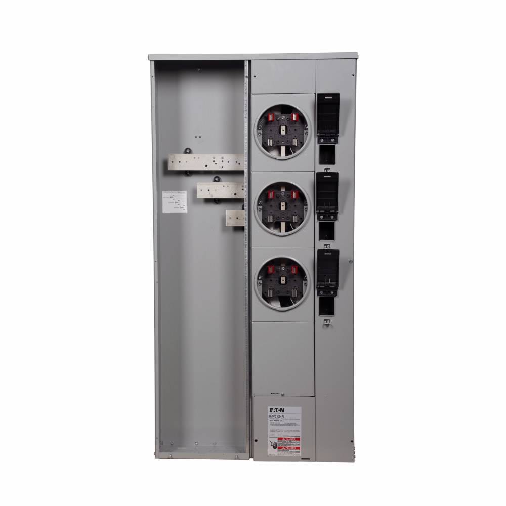 EATON 1MP3124RC Group Metering Meter Pack, 125 A Self-Contained Socket ...