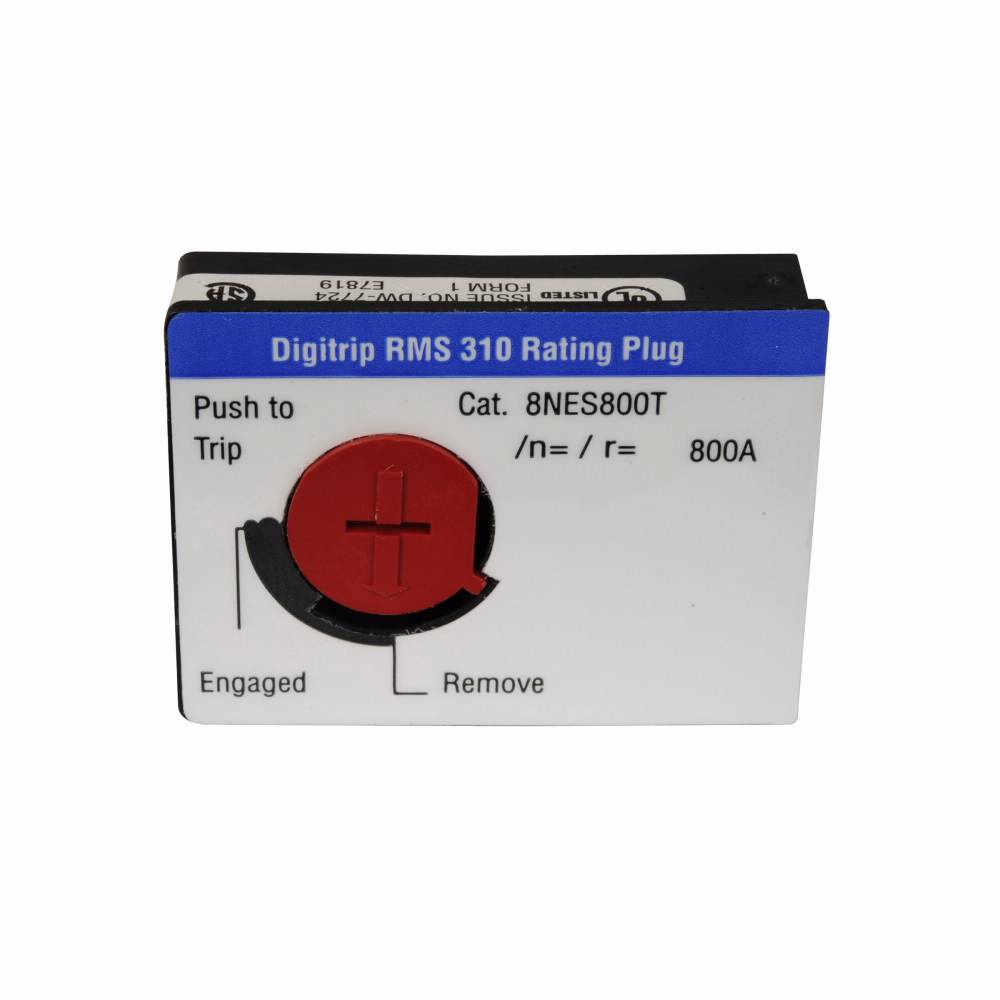 EATON 8NES500T Digitrip RMS 310 Electronic Fixed Breaker Rating Plug ...