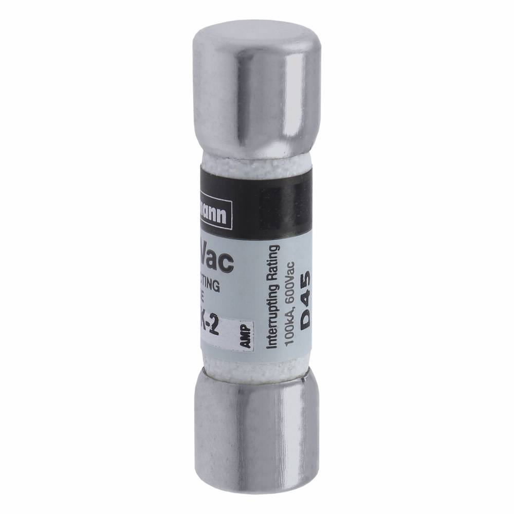Bussmann Limitron™ KTK-2 Fast Acting Midget Fuse, 2 A, 600 VAC, 100000 ...