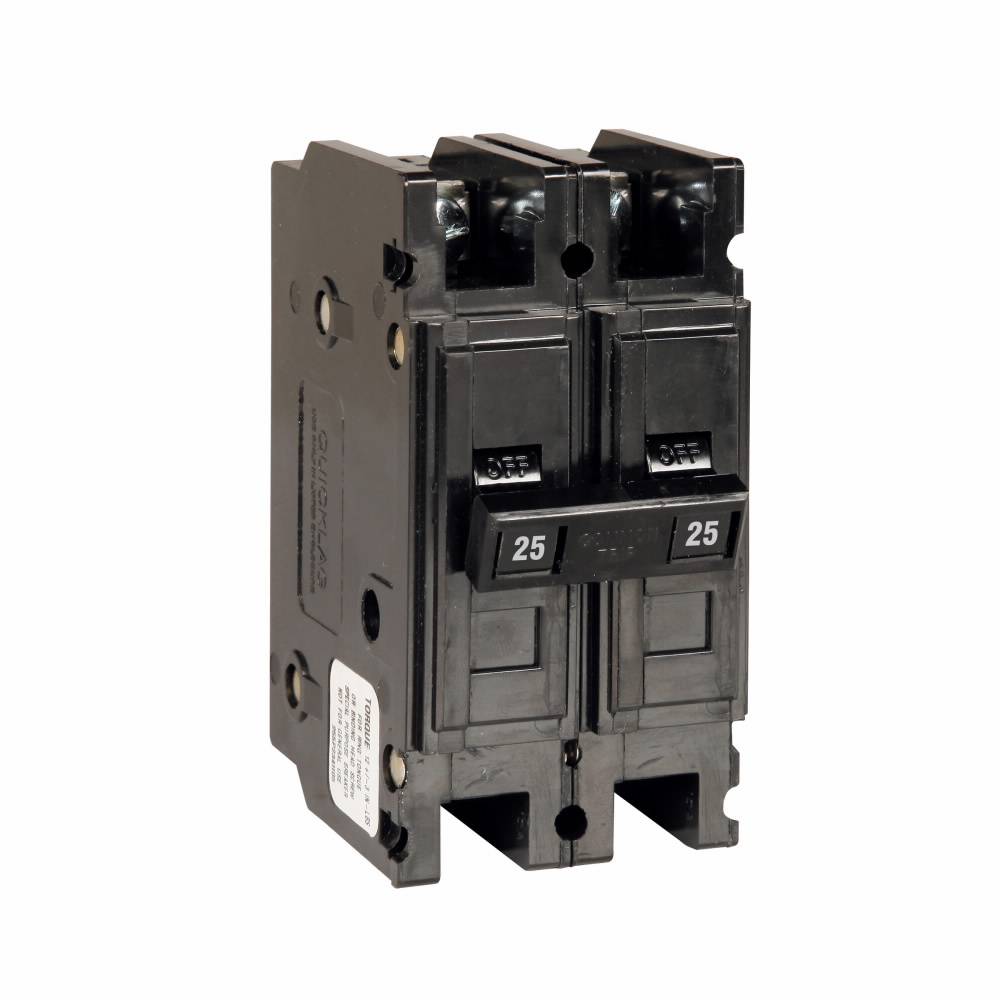 EATON QC2025S Quicklag Type QC Miniature Circuit Breaker, 120/240 VAC ...