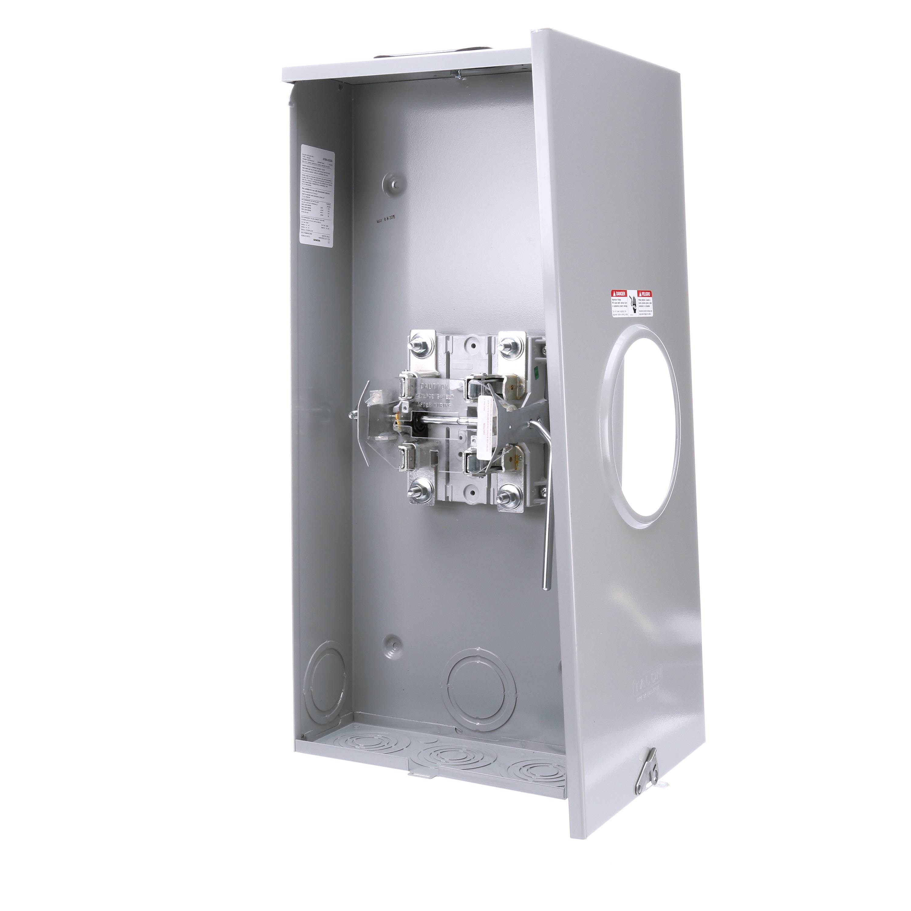 Siemens TALON® 47604-02QG 8-Cutout 1-Position Type HQ Continuous Duty ...