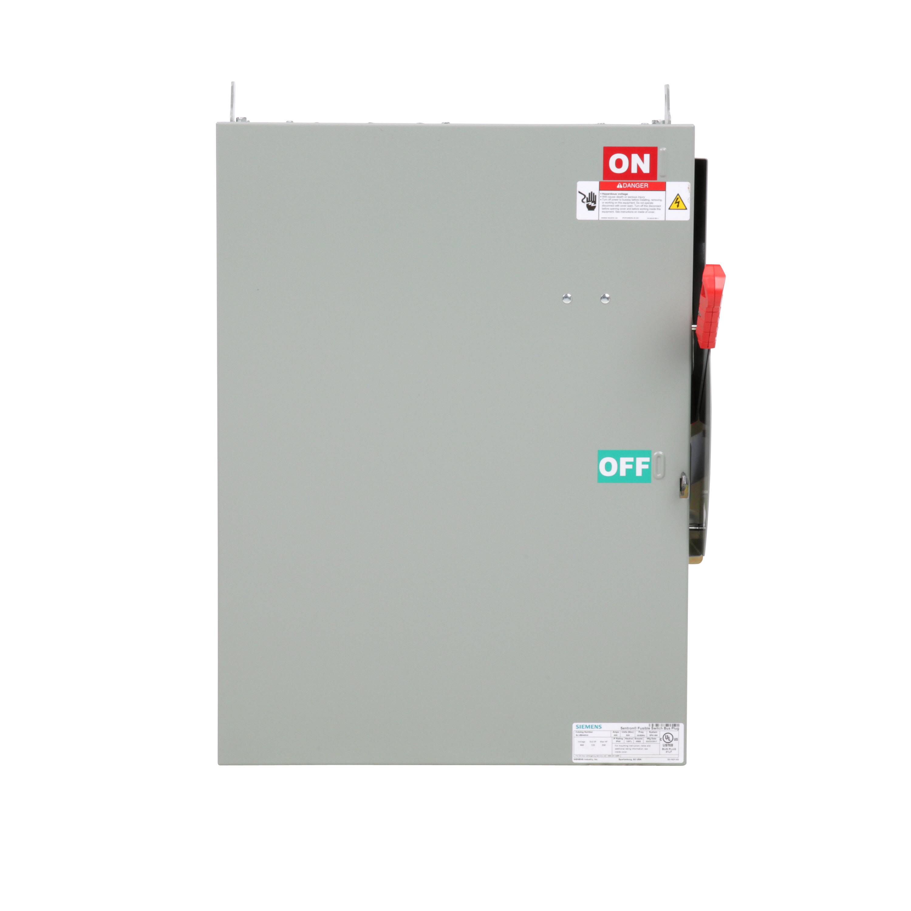 Sentron™ Sentron II SLVBH4650 SLVB Heavy Duty Fusible Switch Horizontal ...