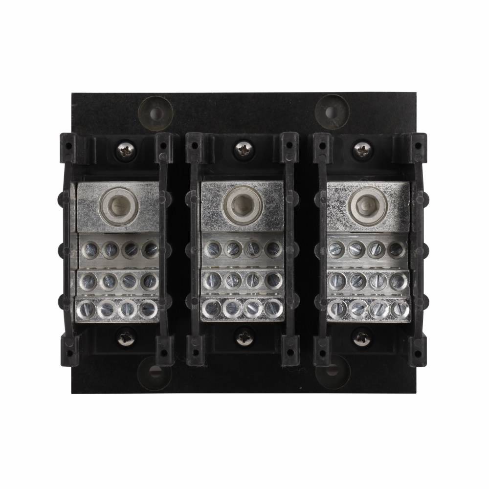 EATON CHDB3703 Open Style Power Distribution Block, 600 VAC, 310 A, 3 ...