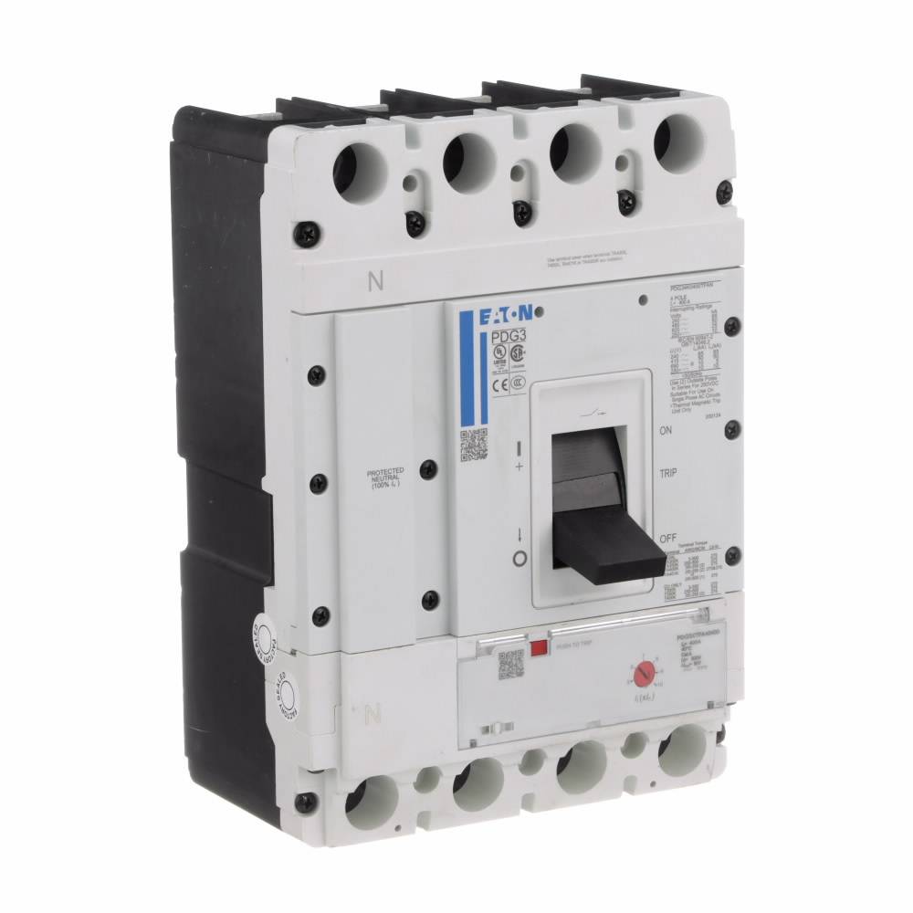 EATON Power Defense™ PDG36F0250TFAN Globally Rated Molded Case Circuit ...