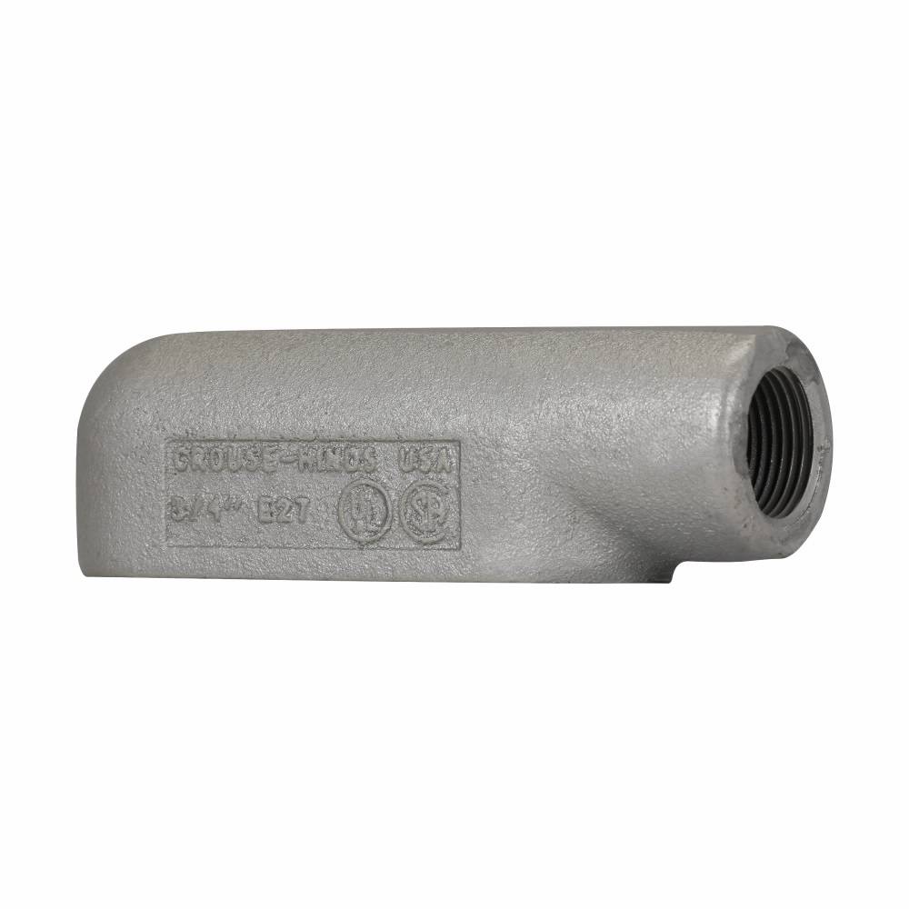 Crouse-Hinds Condulet® E27 Type E Conduit Outlet Body, 3/4 in Hub, 7 ...