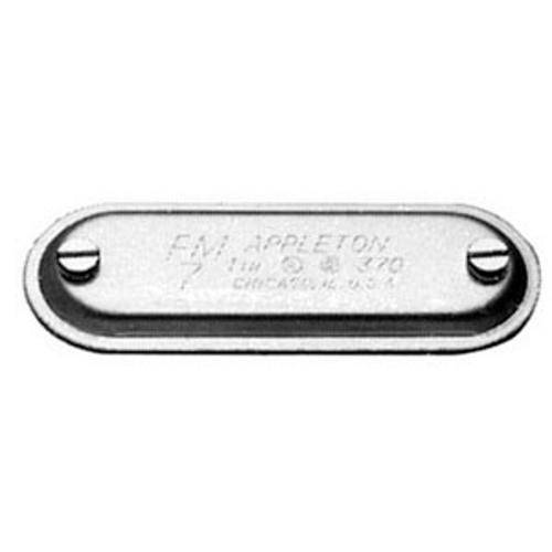 Appleton® Wedge-Lok™ FM7™ APP570 Form 7 Blank Conduit Body Cover With ...