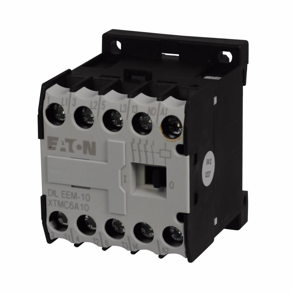 EATON XTMC9A10AD Full Voltage Non-Reversing IEC Miniature Contactor ...