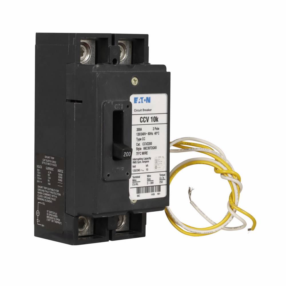 EATON CCV2100SR04 Type CCV Tenant Main Circuit Breaker, 120/240 VAC ...