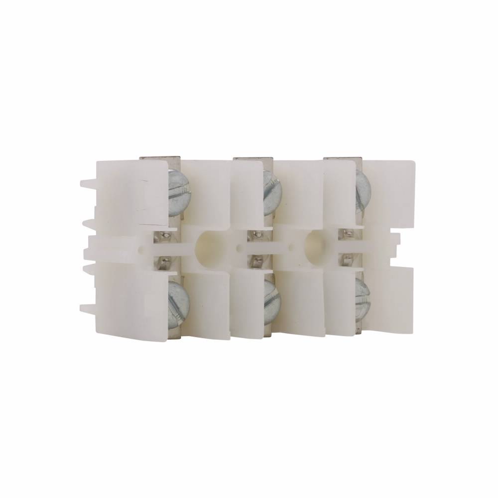 EATON TBAL90 NEMA Modular Panel Mount Terminal Block, 600 V, 115 A, 8 ...