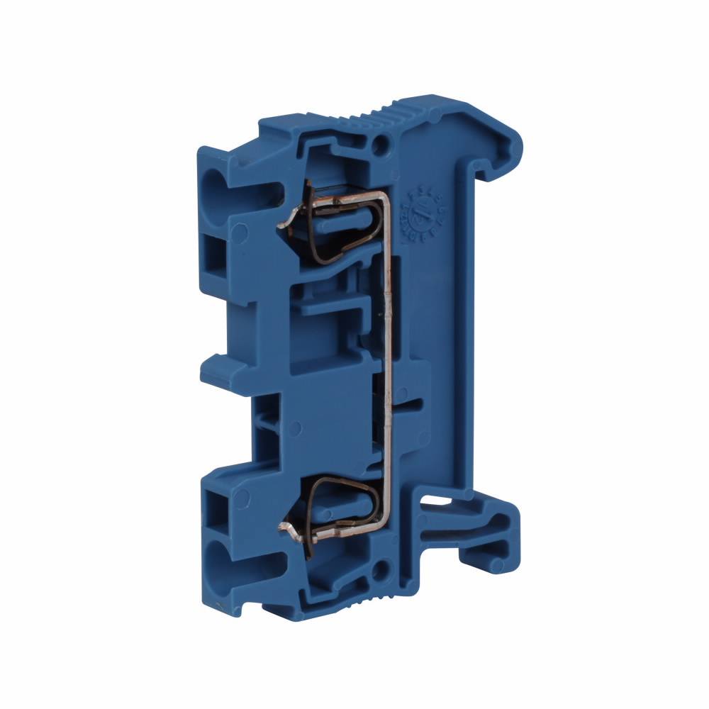 EATON XBPT25BU IEC-XB 1-Level Terminal Block, 800 VAC, 31 A, 28 to 12 ...