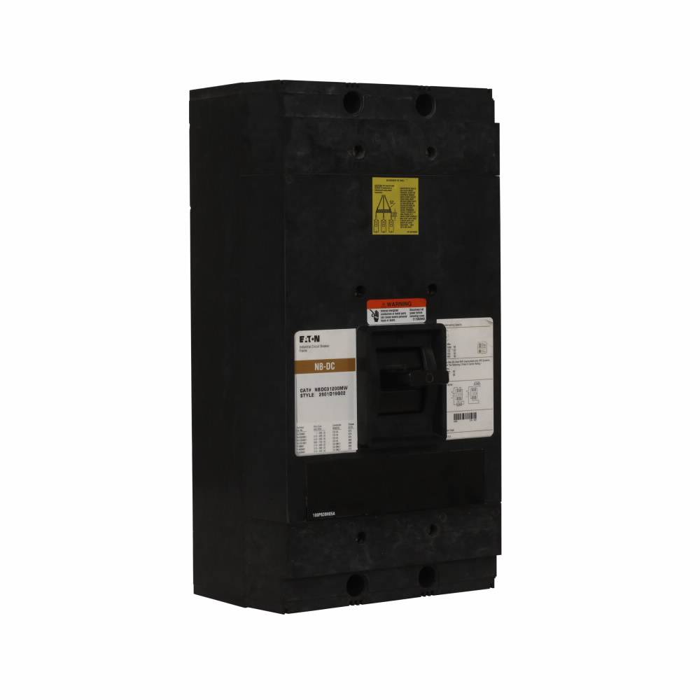 EATON 84E0112 Classic Direct Current Molded Case Circuit Breaker, 900 A ...