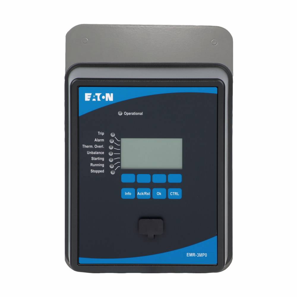 EATON EMR-3MP0-2A0TB1-1 Motor Protection Relay, 40 to 250 VAC, 19 to ...