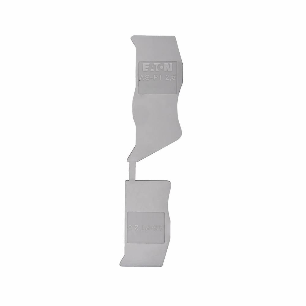 EATON XBASPT25 End Cover Segment, For Use With XBPT25D12/XBPT25D22 ...