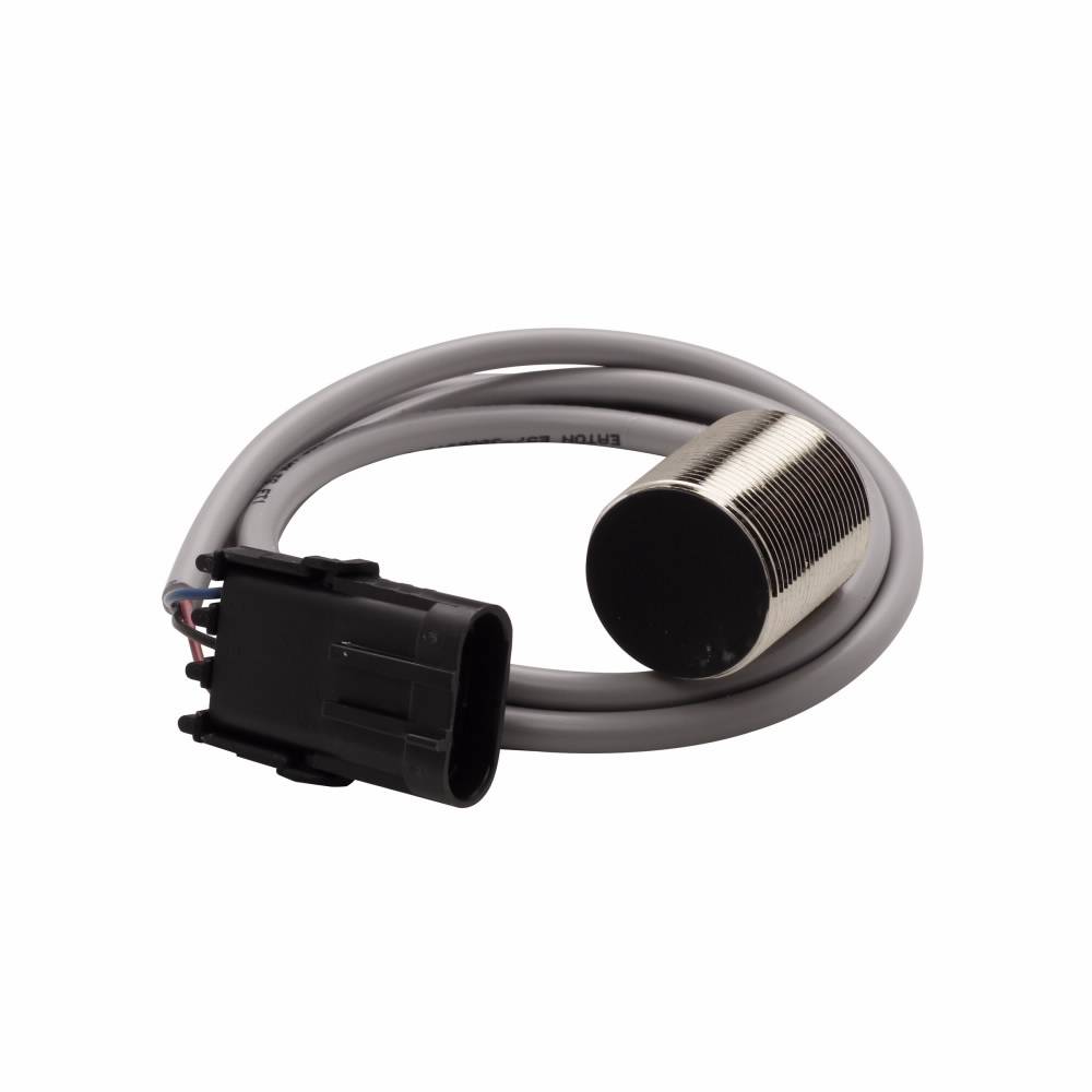 EATON E57-30GES15-GY1 Shielded Straight Proximity Sensor, Inductive, PNP Open Collector Output ...